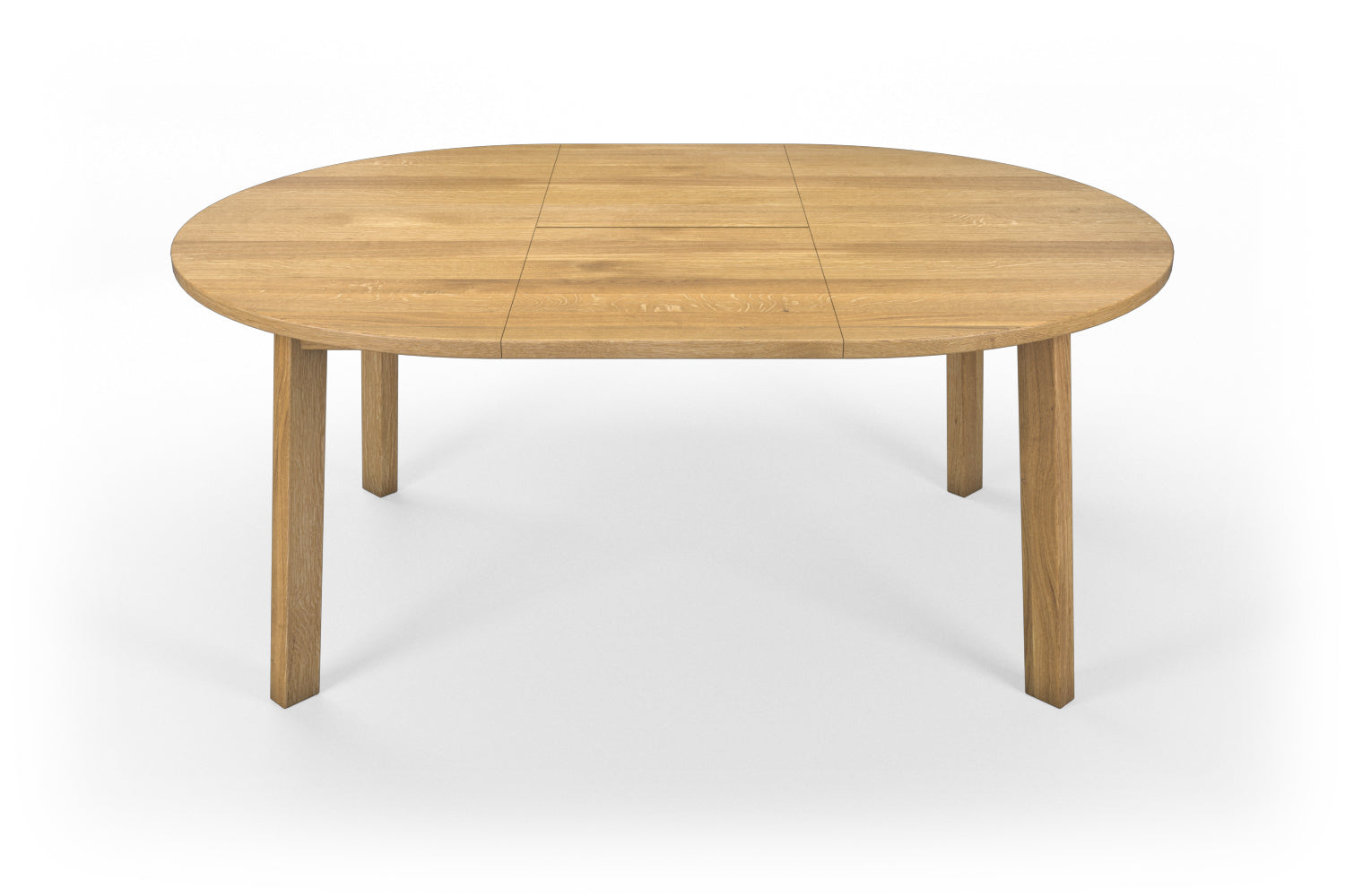 Round solid wood dining tables Ecological made to measure ekomia