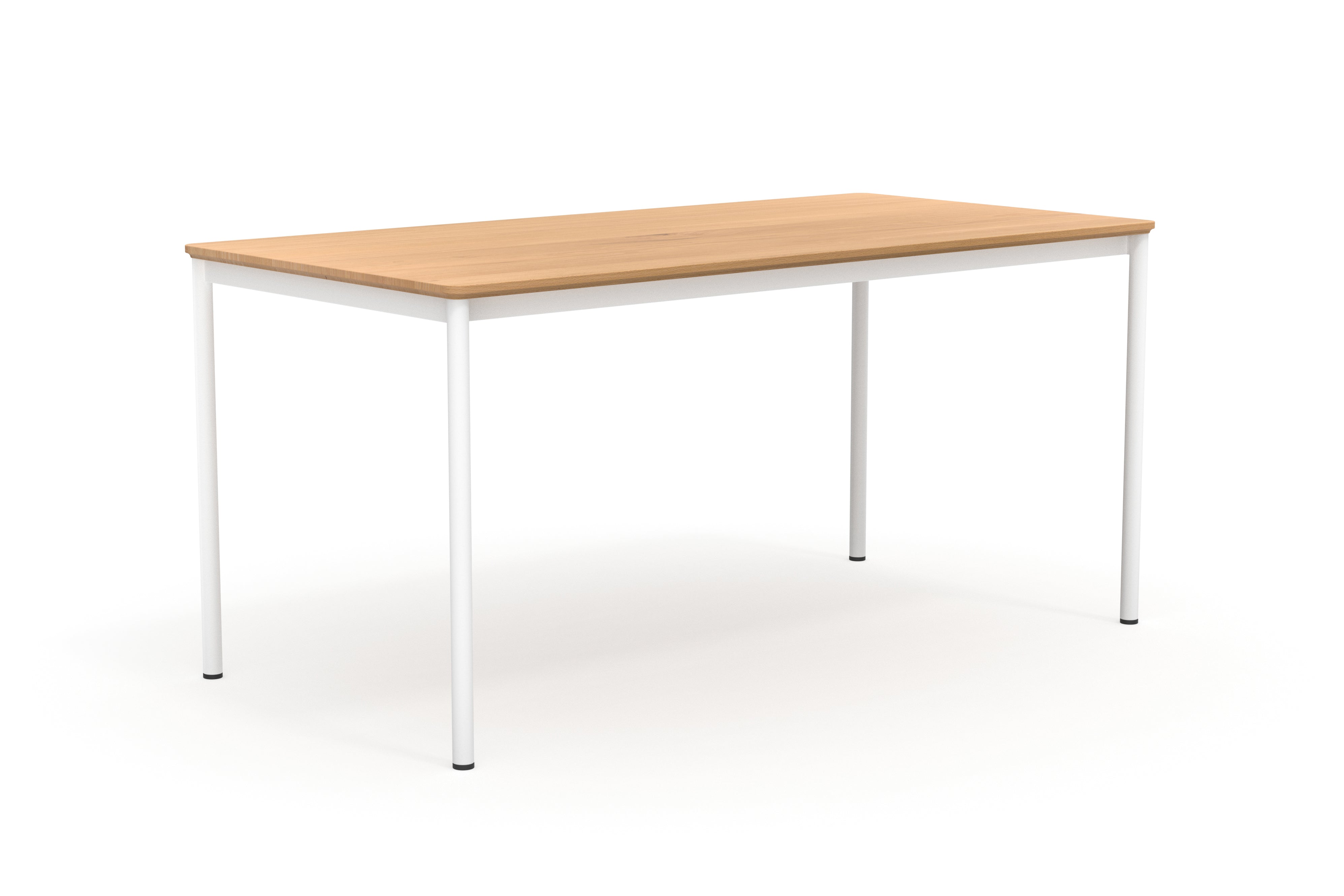 White metal and wood desk store